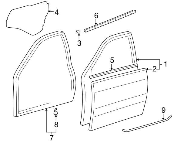 Lexus OEM Cushion Part# 90541-09006 | OEM Vehicle Parts