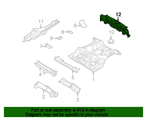 65910-2E010 - 2005-2009 Hyundai Tucson - Rear Body Panel | Conicelli ...
