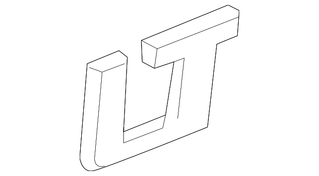 2018-2019 GM Endgate Emblem 84149654 | TascaParts.com