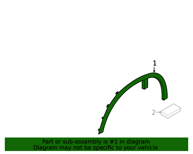 51-77-7-441-057 - Wheel Flare - 2019-2024 BMW X5 | BMWPartsHub