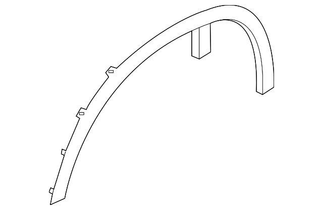 51-77-8-099-124 - Wheel Flare 2019-2025 BMW X5 | Online BMW Shop