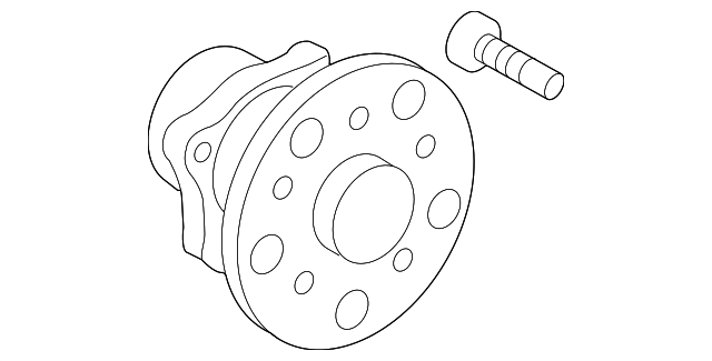 42410-30041 - Hub & Bearing For 2013-2023 Lexus | Lexus OE Parts