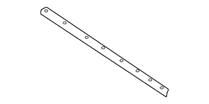 2013-2019 Nissan Sentra Hood Seal 65810-3SG0A | AutoNationParts.com