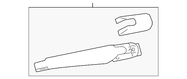 85241-48100 - Wiper Arm - 2021 Toyota Venza | DiscMonster