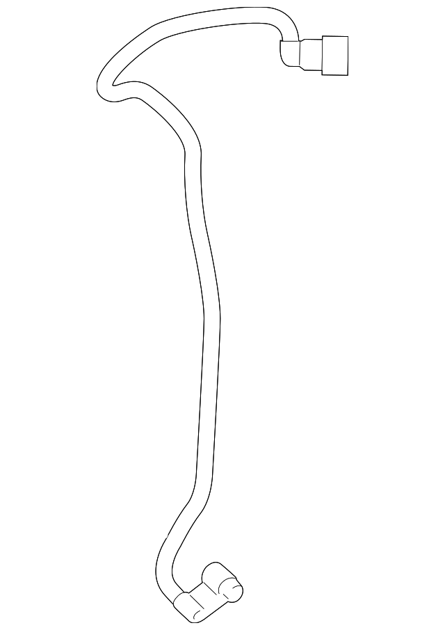 Genuine Inlet Hose for 2016-2019 Land Rover | Land Rover Part# LR036521 ...