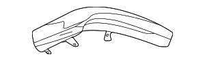 2020-2021 Toyota 4Runner Lower Trim PZ322-35004 | Toyota Parts Center
