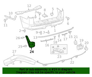 76625-35250 - Mud Flap (Right, Rear) - 2014-2022 Toyota 4Runner | OEM ...