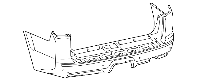52159-35919 - Cover Rear Bumper L P - 2010-2021 Toyota 4Runner | OEM ...