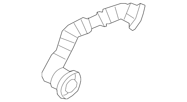 2010-2014 Volkswagen Golf Vent Tube 03L-103-493-AL | OEM Parts Online