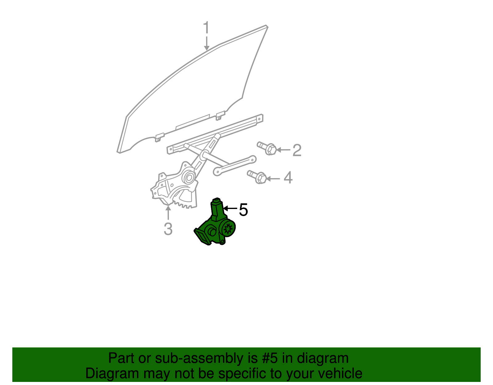 2009-2014 Toyota RAV4 2009-2014 Toyota RAV4 - Window Motor 85720-0R020 ...