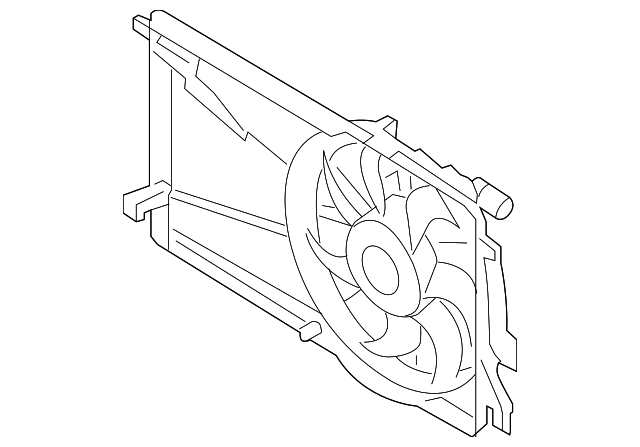 L33X15025F | 2007-2009 Mazda 3 Fan Module | Palladino Mazda Parts