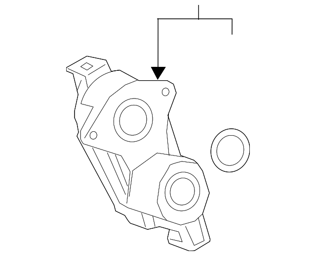 2019-2024 GM Rear Passenger Side Parking Brake Actuator Kit with Seal ...