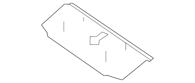 2014-2019 Nissan Rogue Heat Shield 74772-4CL0A | Nissan Parts Plus