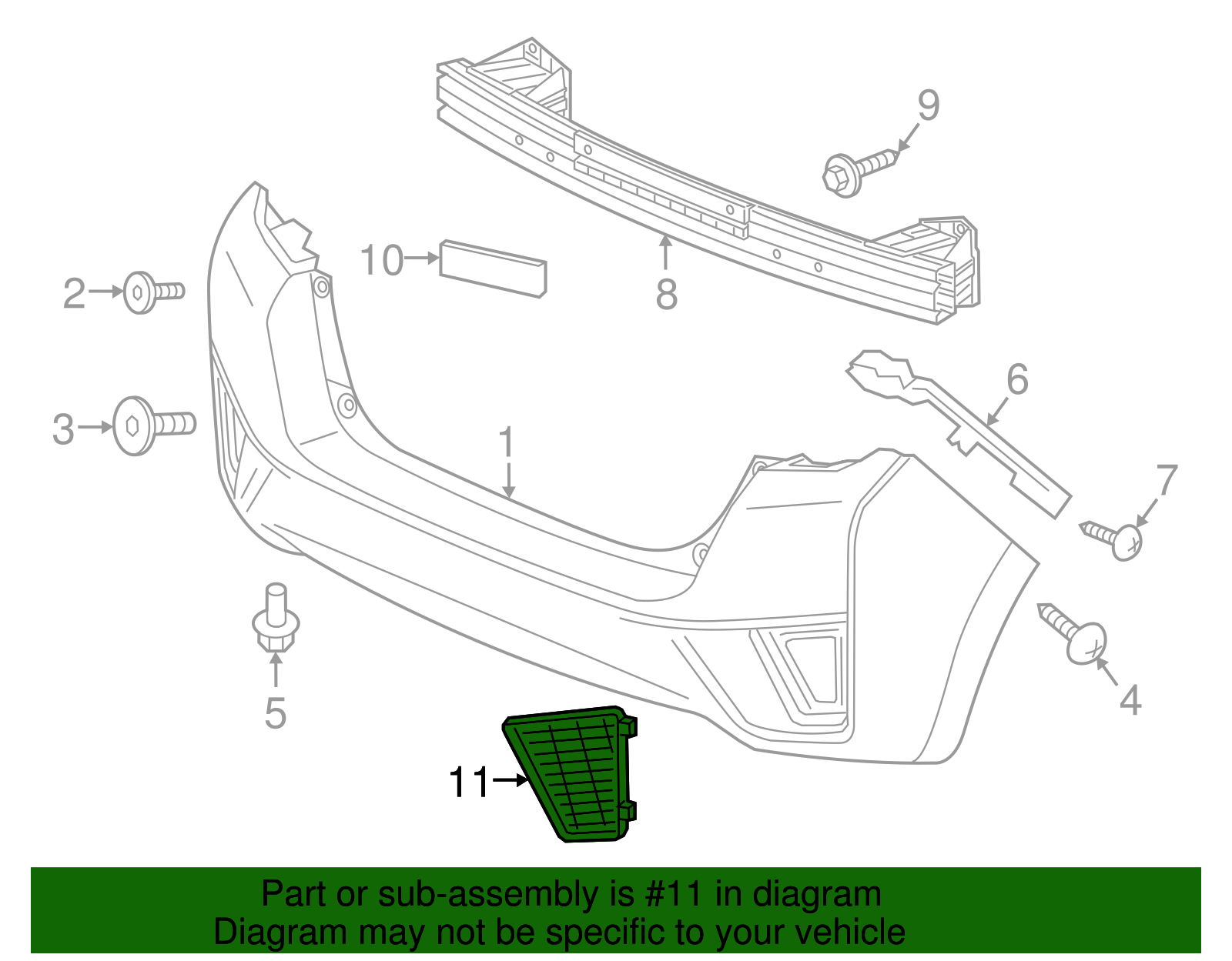 71507-T5R-A00 - Filler Trim 2015-2017 Honda Fit | Honda Parts Online