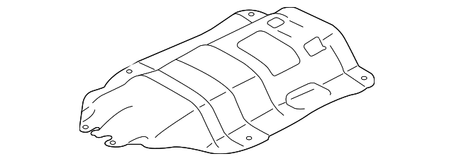 59024FL010 - Heat Shield - 2018-2021 Subaru | World OEM Parts Subaru