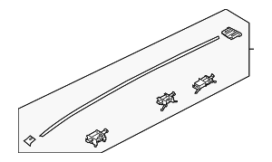 87240-R5100 - Roof Molding - 2021-2024 Kia Sorento | Kia Auto Parts