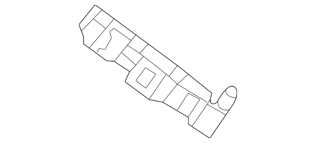 71198-T6Z-A51 - 2021-2025 Honda - Side Retainer | Genuine Honda Parts