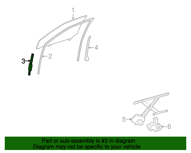 2007-2012 Lexus ES350 Frame 67401-33080 | OEM Parts Online
