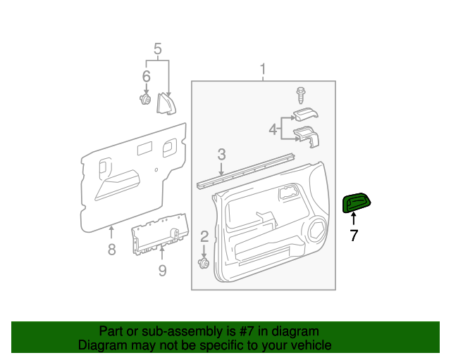 15186383 - OEM GM BEZEL GMPartsCenter.net | GM Parts Center