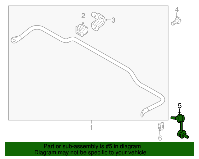 2013-2019 Hyundai Stabilizer Link 55530-2W000 | OEM Parts Online