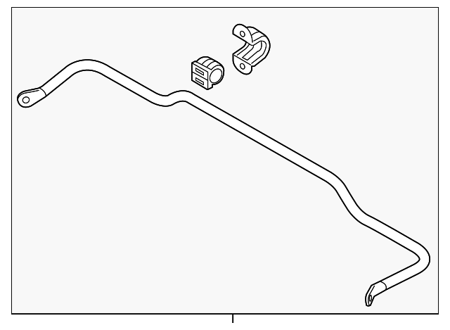 2013-2019 Hyundai Bar Assembly Rear Stabilizer 55510-2W000--SJ | OEM ...