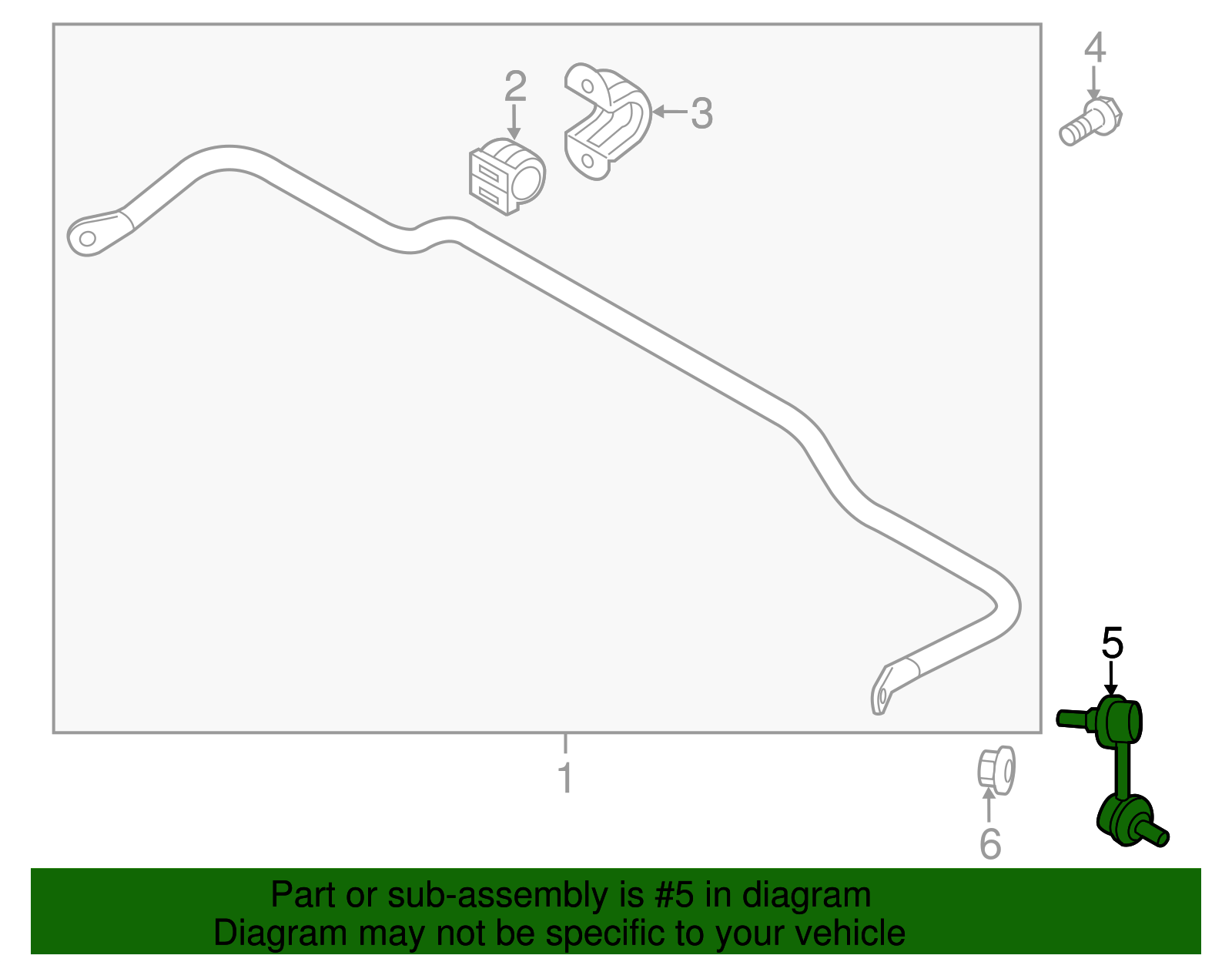 55530-2W000 - 2013-2019 Hyundai - Stabilizer Link | Hyundai Parts Express