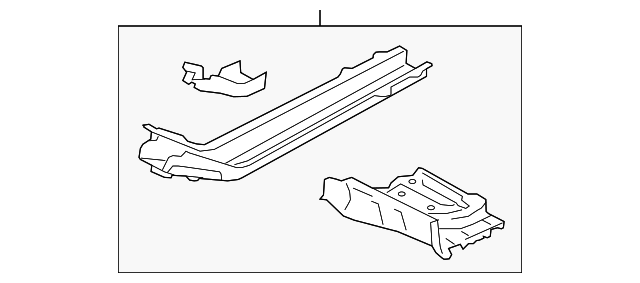 2014-2017 Subaru Front Rail Extension - Driver's Side (LH) 51620FJ2809P ...