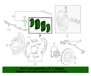 2014-2024 GM Pad Kit (Replaces Part Number 84732503 85113995 and ...