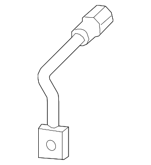 2008-2020 Mopar Brake Hose - Driver's Side (LH) 4683997AN | TascaParts.com