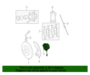 2012-2020 Mopar Hub & Bearing 5154199AH | TascaParts.com