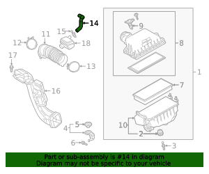 2019-2023 Toyota PCV Valve Hose 12262-25080 | Millennium Toyota Parts