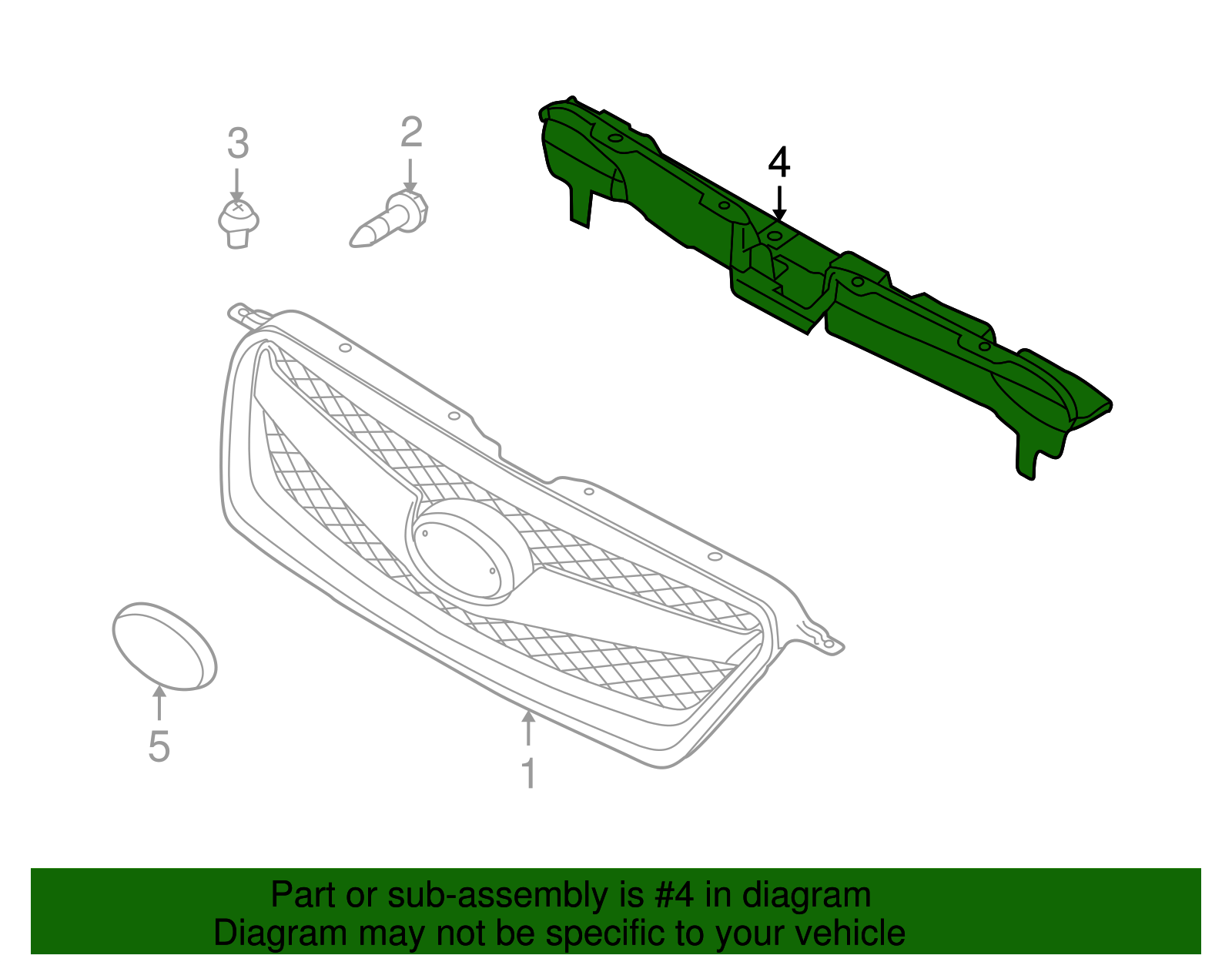Subaru Parts Store: Subaru 91165AJ00A