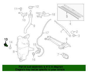 85397-30400 - Level Sensor - 2008-2023 Toyota | OEM Genuine Toyota Parts