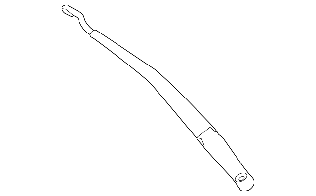 OEM 2013-2018 Toyota RAV4 Windshield Wiper Arm (Left, Front) Part # 85221-0R030 | Modern Toyota ...