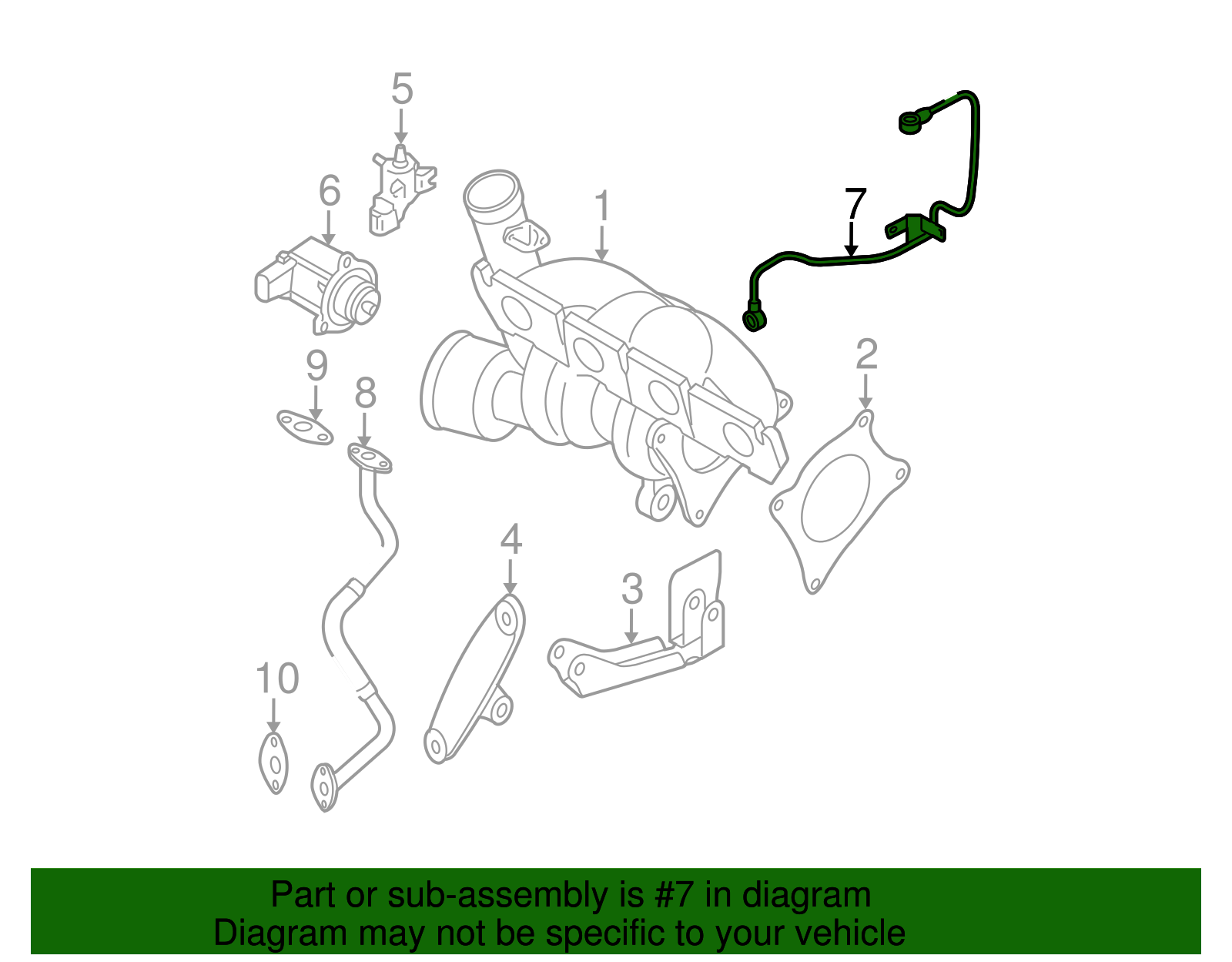 2006-2013 Volkswagen Oil Inlet Line 06F-145-778-G | Wolfsburg Parts Direct