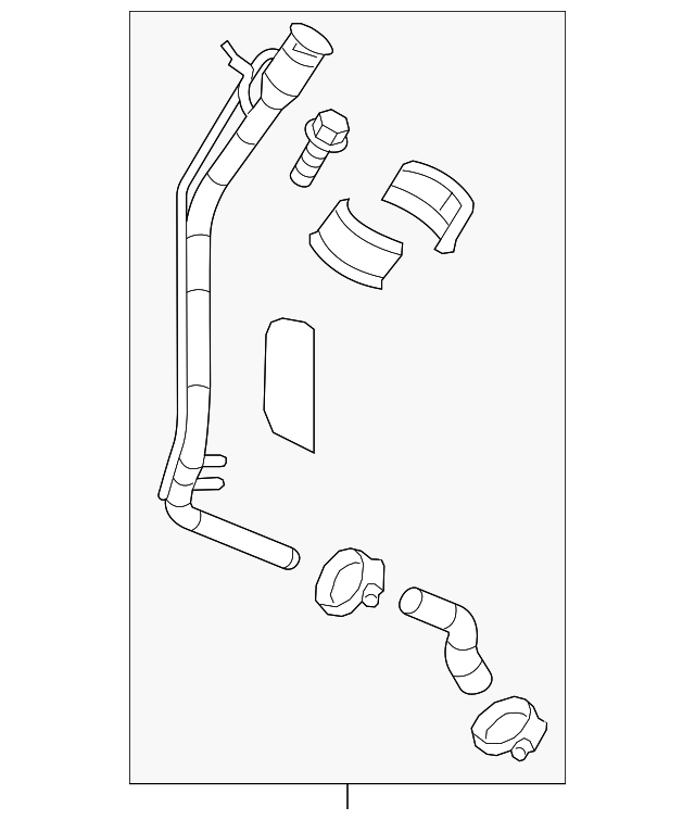 Fuel Tank Filler Neck 13351225 | GM Parts Store