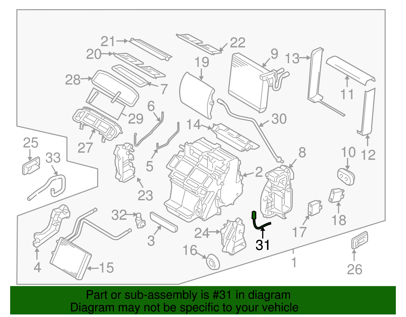 2003-2025 Nissan A/C Evaporator Temperature Sensor 27723-AG000 | Nissan ...
