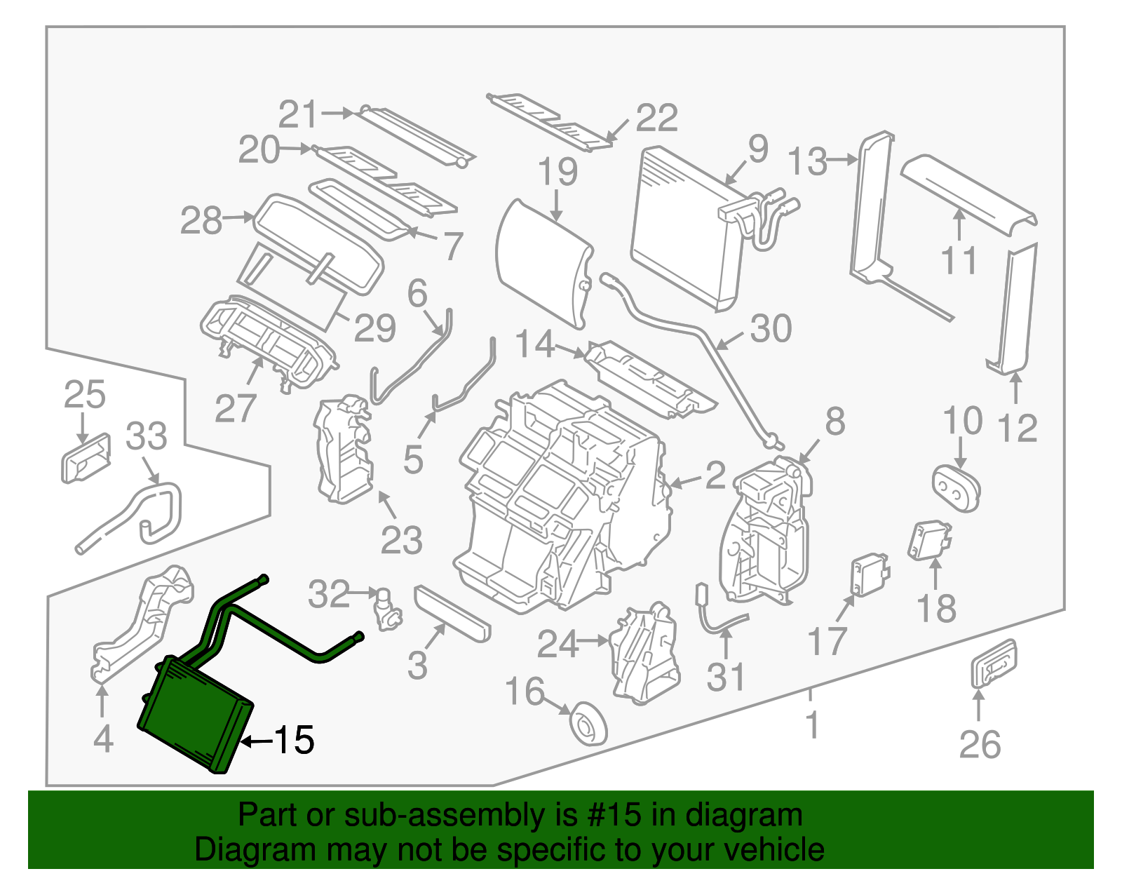 2009-2025 Nissan Heater Core 27140-1EA0A | Temecula Nissan Parts