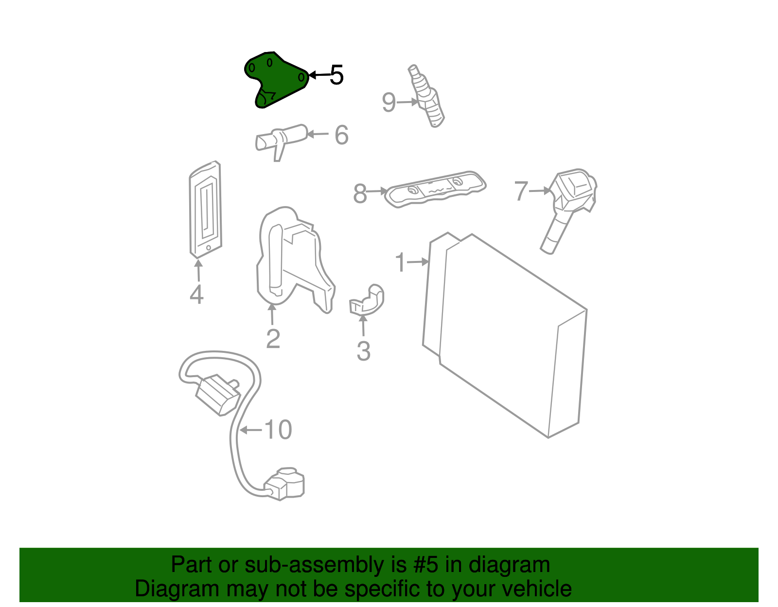 1W7Z-6B288-AB - Engine Camshaft Position Sensor 1991-2019 Ford | Ford ...