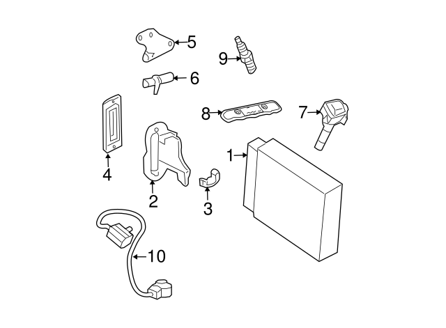 AW7Z-12A650-BARM 2007-2011 Ford Ecm | Fairway Ford Parts