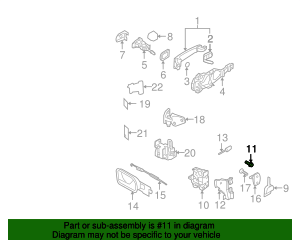 2005-2014 Volkswagen Lock Screw WHT-000-439 | VW Direct Parts