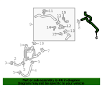 2018-2023 Toyota By-Pass Hose 16260-F0010 | OEM Parts Online