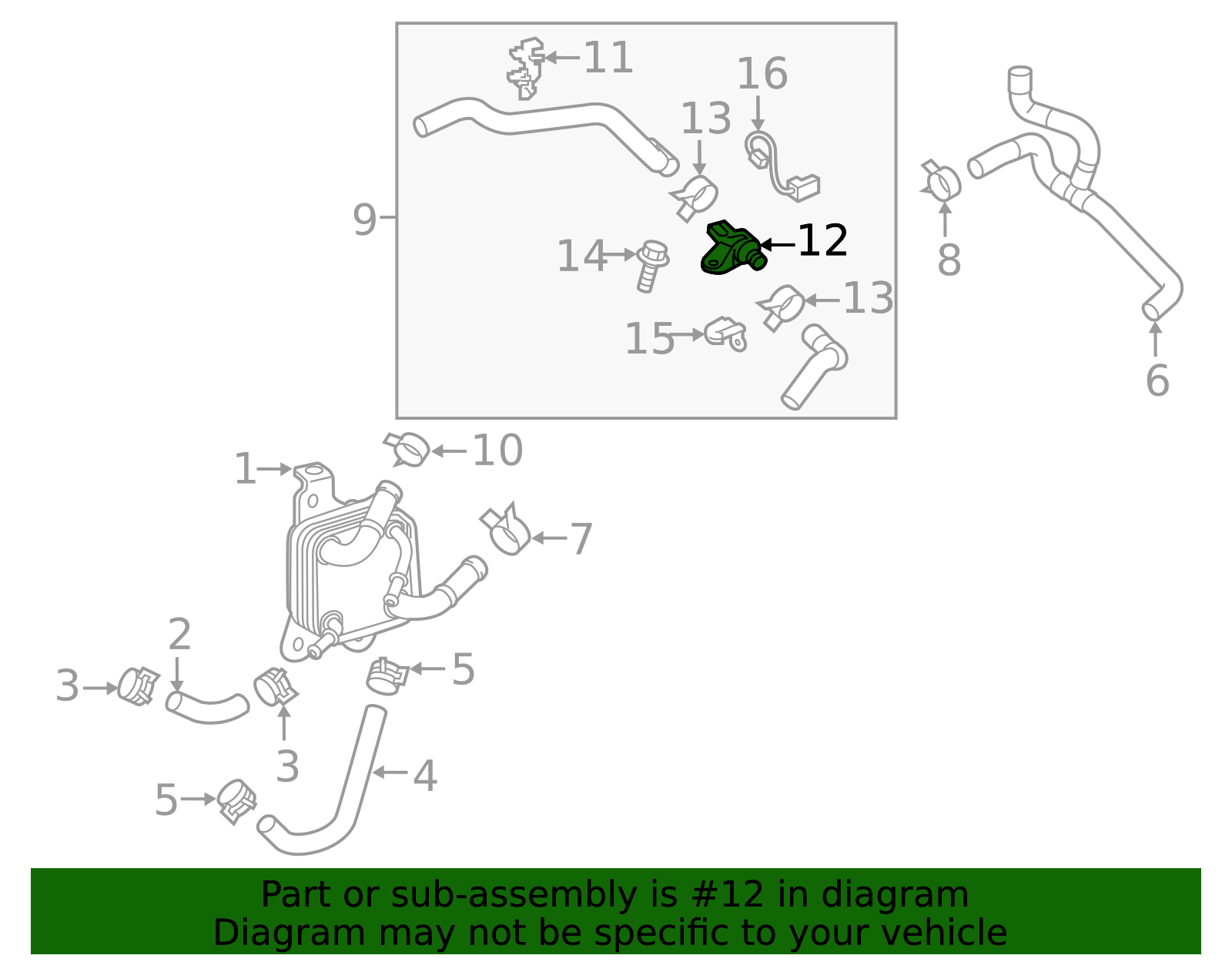 2019-2024 Toyota RAV4 Control Valve 16671-F2020 | OEM Parts Online