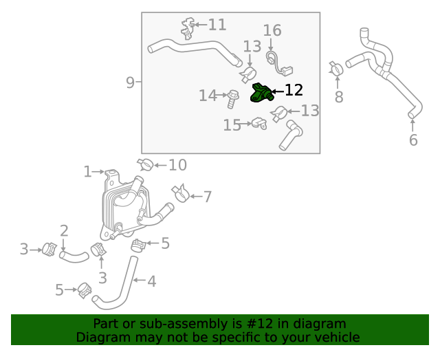 2019-2024 Toyota RAV4 Valve 16671-F2020 | Toyota Parts Express