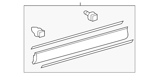 75073-0R040 - Lower Molding - 2016-2018 Toyota RAV4 | Nucar Toyota of ...