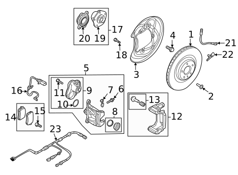 Rear Brakes for 2021 Audi RS6 Avant | Audi USA Parts