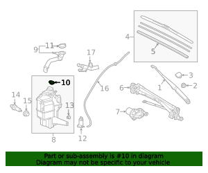 1998-2024 Lexus Filler Tube Grommet 85336-30160 | OEM Parts Online