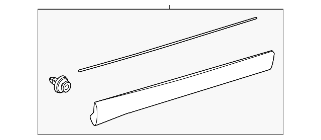 2021-2023 Toyota Venza Body Side Molding 75073-48010 | Toyota Parts Center
