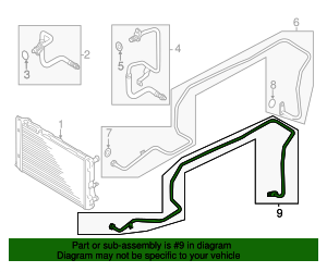 8R0-317-818-AL - Return Line 2013-2017 Audi | Audi OEM Parts