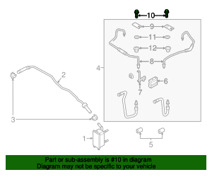 W712146-S437 - Trans Cooler Bolt 2011-2025 Ford | Ford Parts Direct